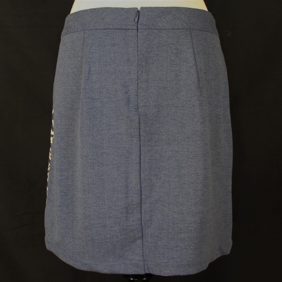 Pixley | Skirts | Pixley Blue White Stitchfix Tenielle Pencil Skirt ...